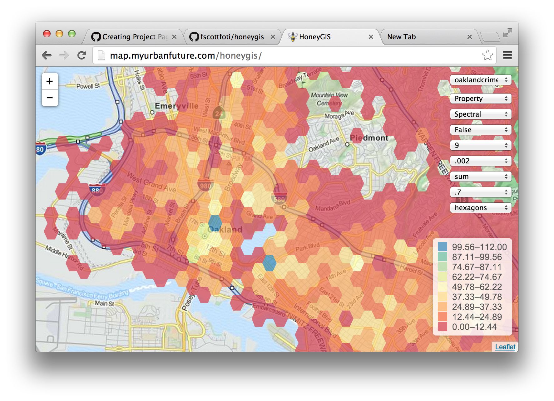 GitHub - fscottfoti/honeygis: An easy to use web GIS for point data